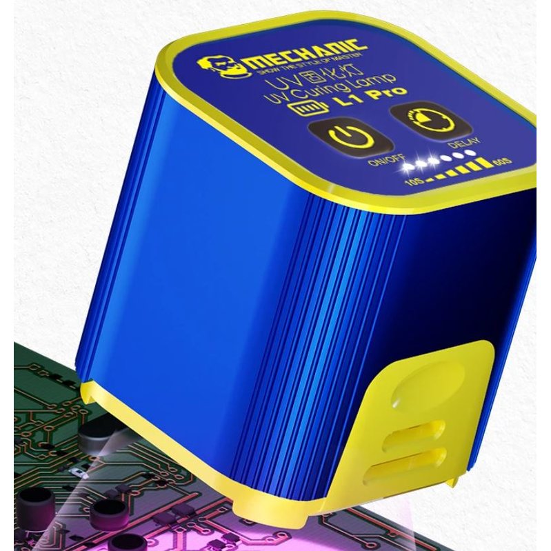 UV Lamp Mechanic L1 Pro, (with timer, with battery, LED) - GsmServer