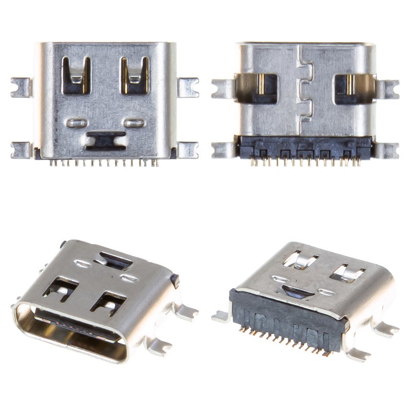 Conector de carga, 16 pin, tipo 1, USB tipo C - GsmServer